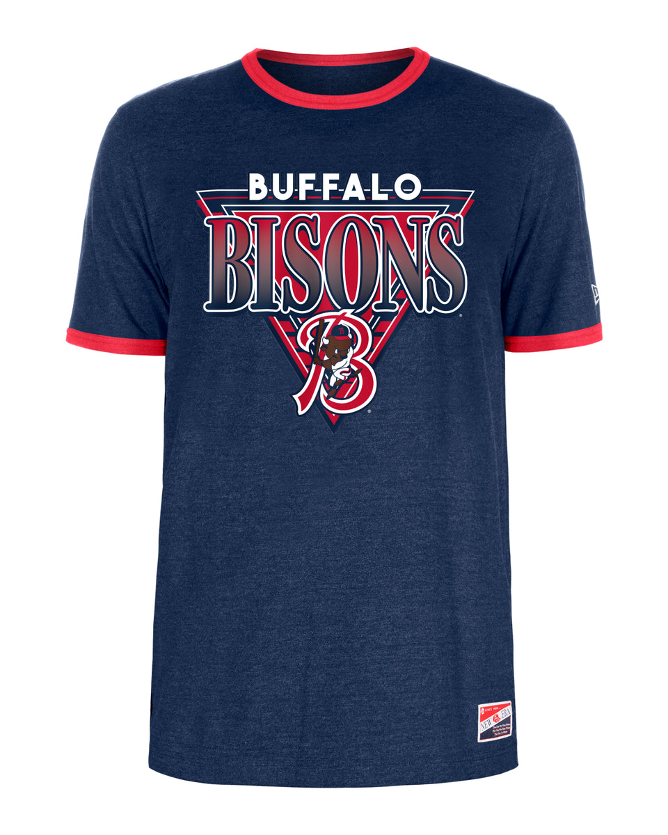 Buffalo Bisons New Era Retro Navy 88 Ringer Tee – Buffalo Bisons ...