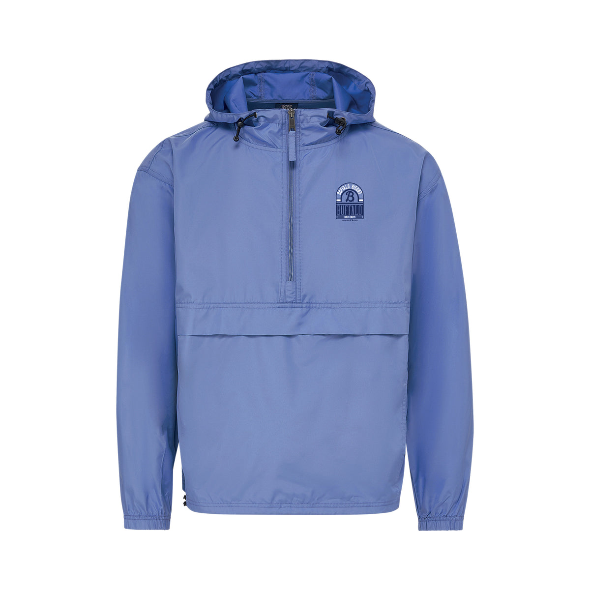 Buffalo Bisons Lt Blue Alt 2 Windbreaker Jacket – Buffalo Bisons ...
