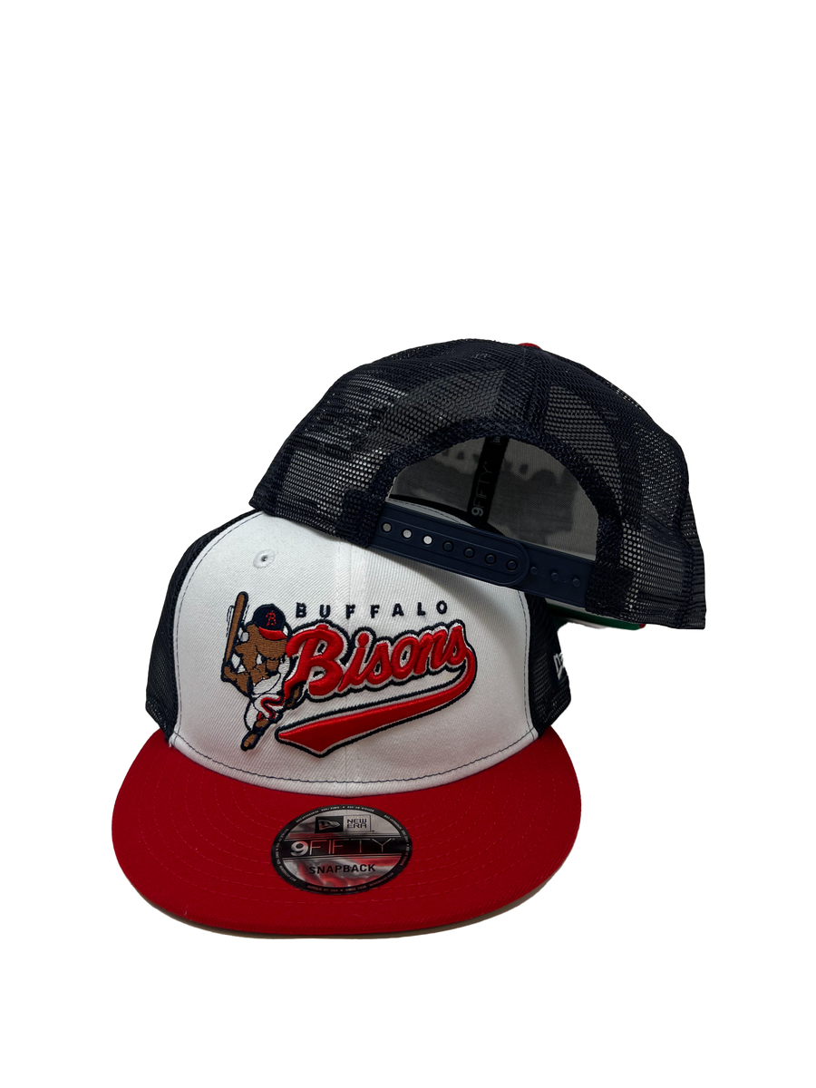 Buffalo Bisons Retro '88 Script Mesi 950 Snapback Adjustable Cap ...